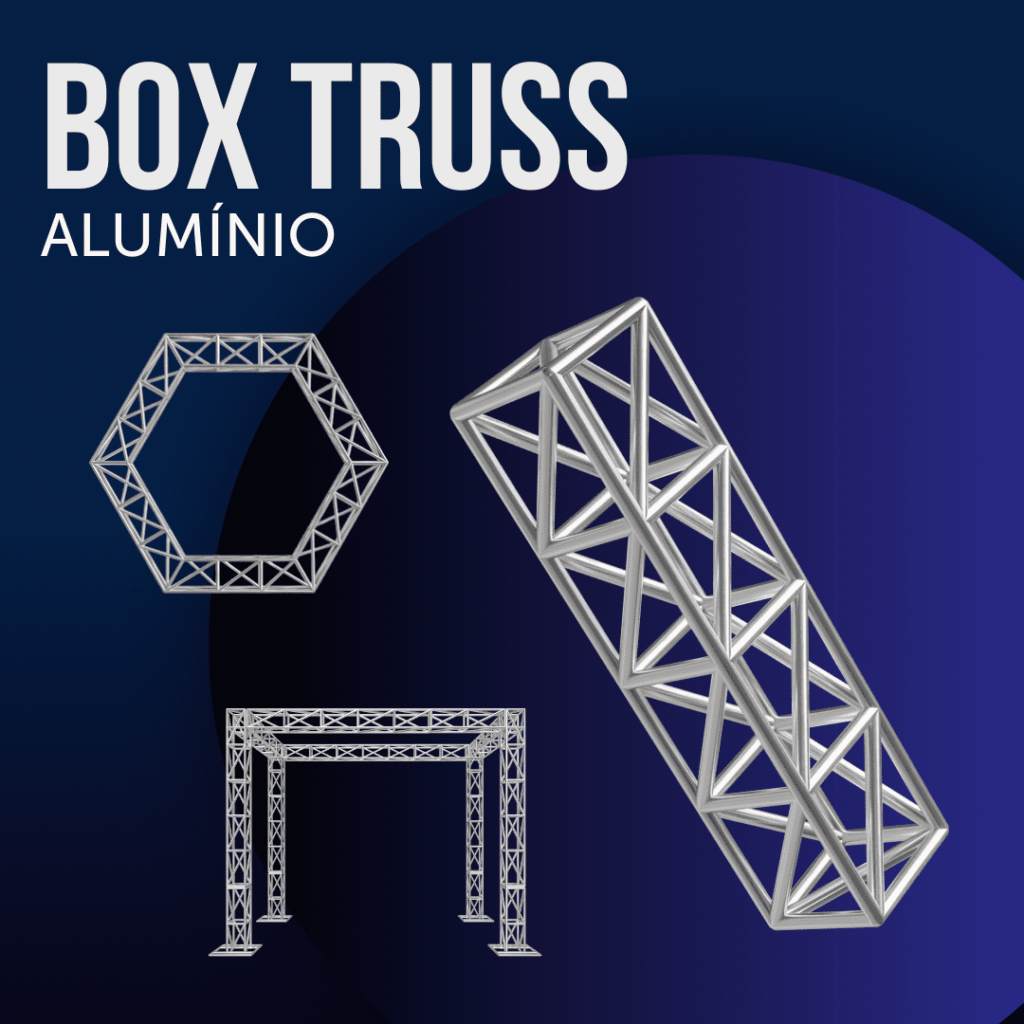 Estrutura de Treliça Boxtruss Q15 e Q30 para Eventos -São Paulo SP